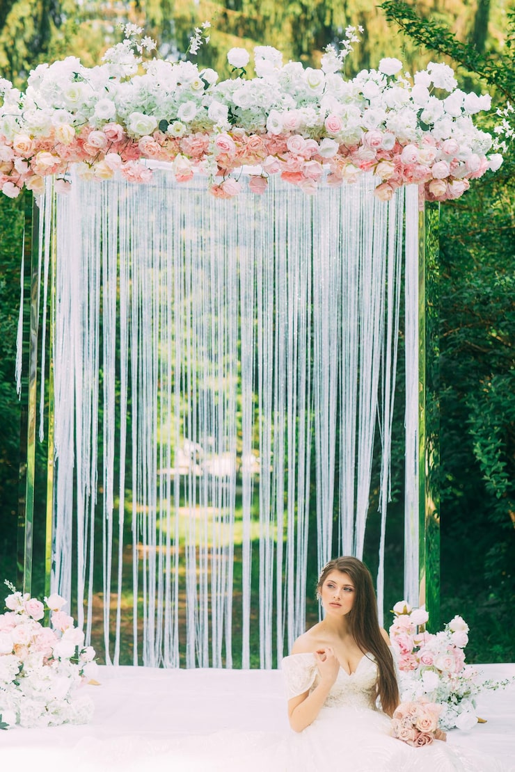 Unforgettable Weddings with Flower Wall & Arch